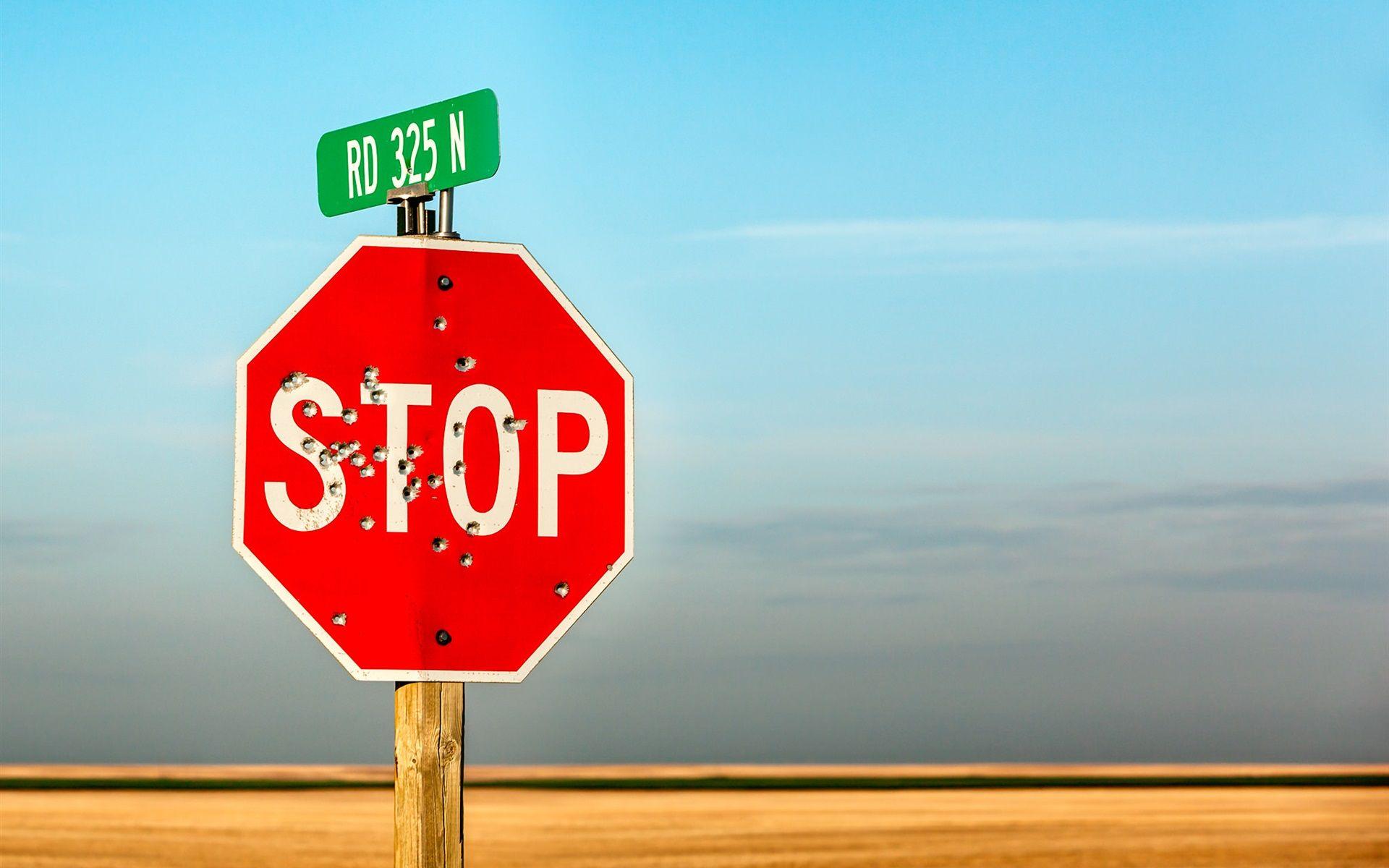 Stop Sign Wallpapers - Top Free Stop Sign Backgrounds - WallpaperAccess