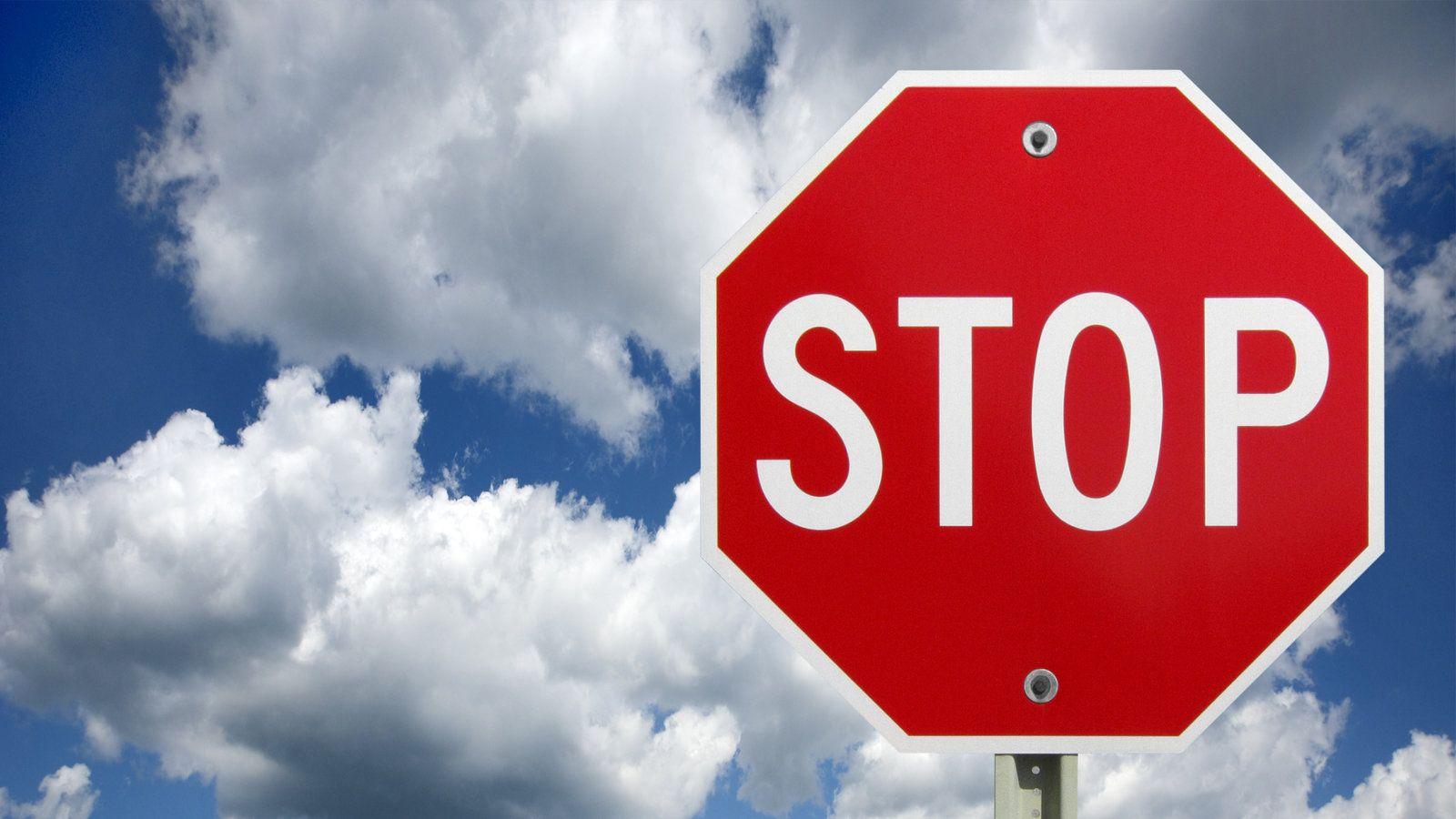 Stop Sign Wallpapers - Top Free Stop Sign Backgrounds - WallpaperAccess