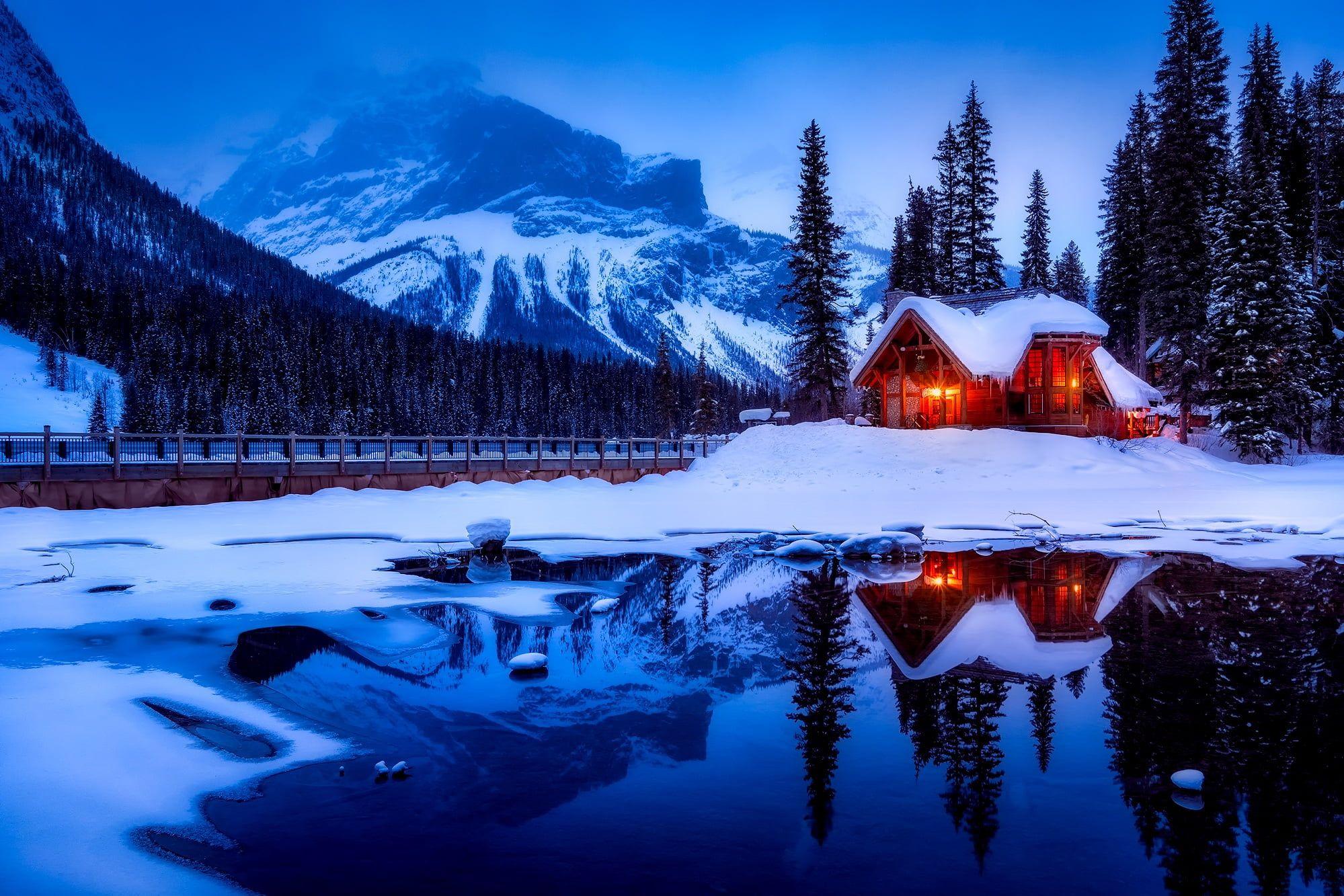 Snow Cabin Wallpapers - Top Free Snow Cabin Backgrounds - WallpaperAccess