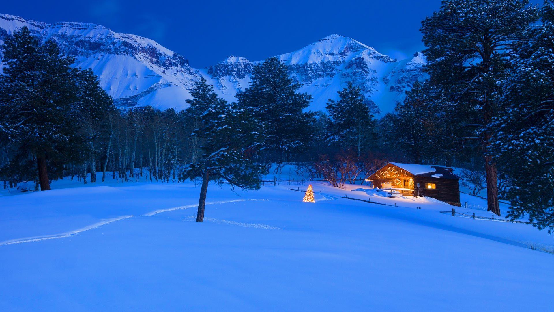 Snow Cabin Wallpapers - Top Free Snow Cabin Backgrounds - WallpaperAccess