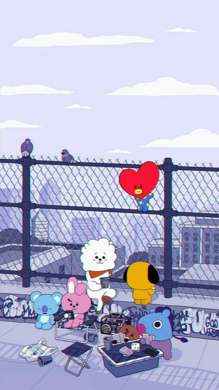 Cute BT21 Wallpapers - Top Free Cute BT21 Backgrounds - WallpaperAccess