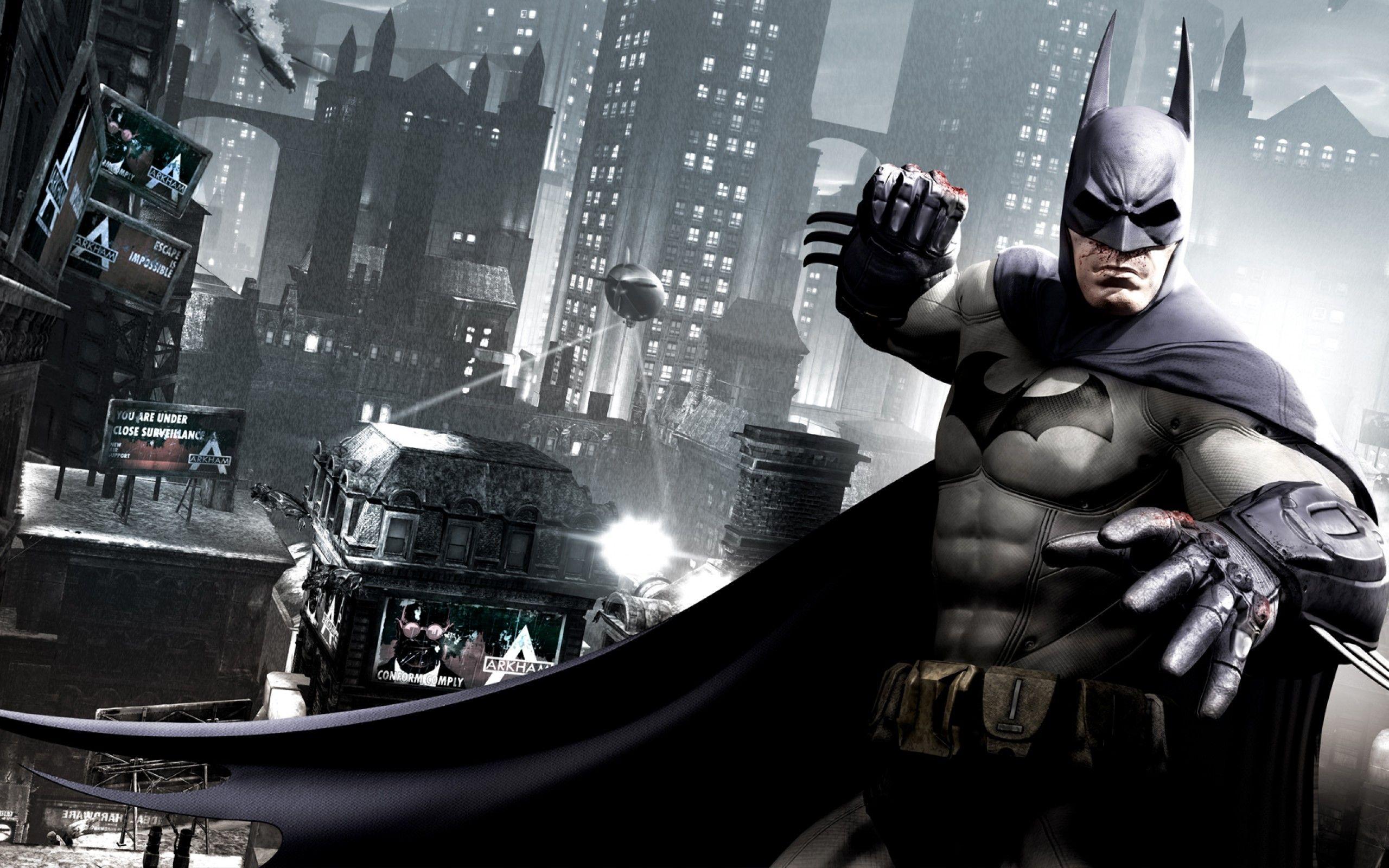 Batman Gotham City Wallpapers - Top Free Batman Gotham City Backgrounds ...