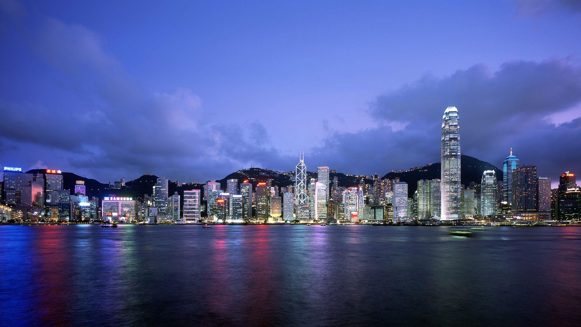 Hong Kong Skyline Wallpapers - Top Free Hong Kong Skyline Backgrounds - WallpaperAccess