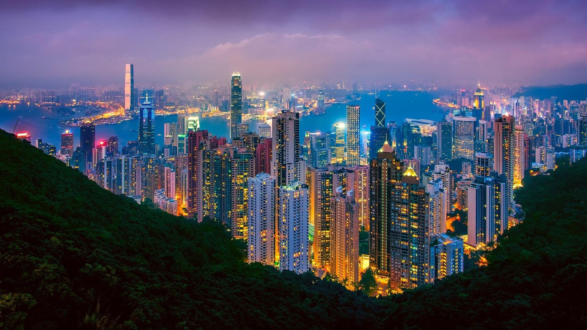 Hong Kong Skyline Wallpapers - Top Free Hong Kong Skyline Backgrounds - WallpaperAccess