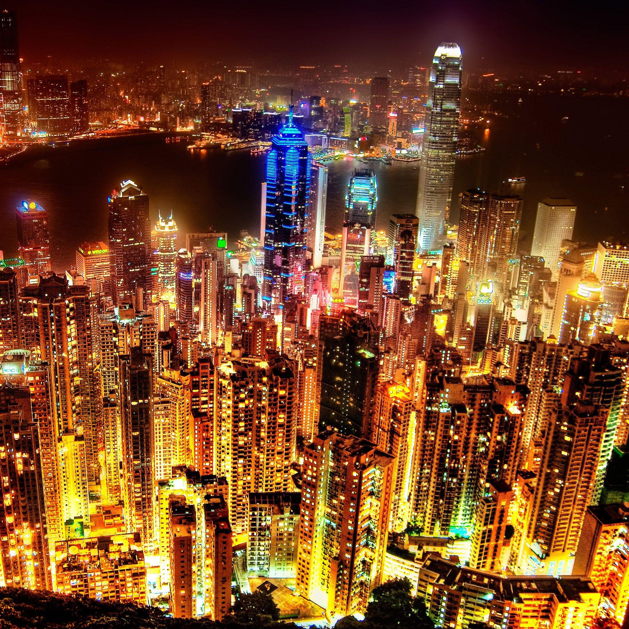 Hong Kong Skyline Wallpapers - Top Free Hong Kong Skyline Backgrounds ...