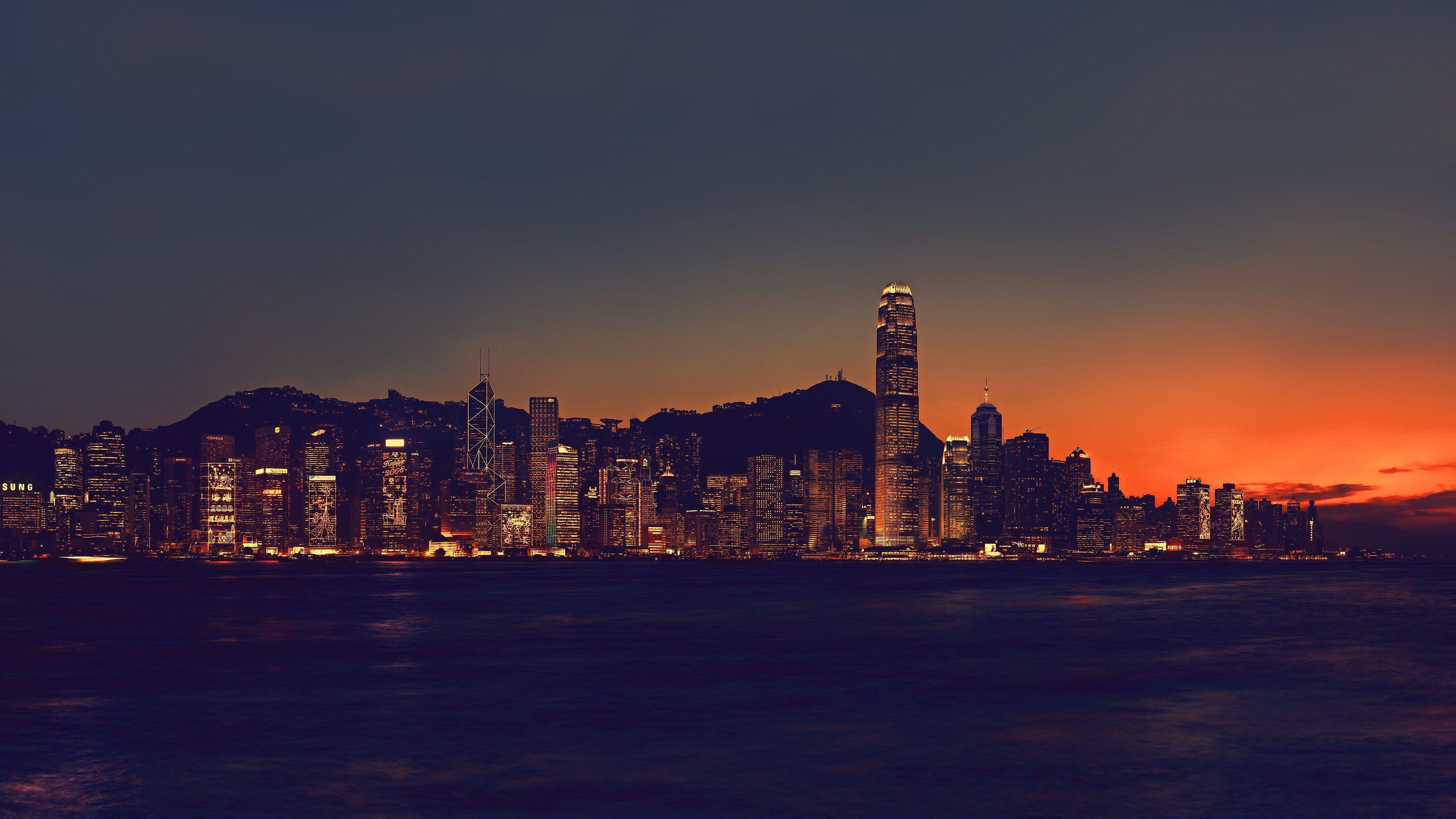 Hong Kong Skyline Wallpapers - Top Free Hong Kong Skyline Backgrounds - WallpaperAccess