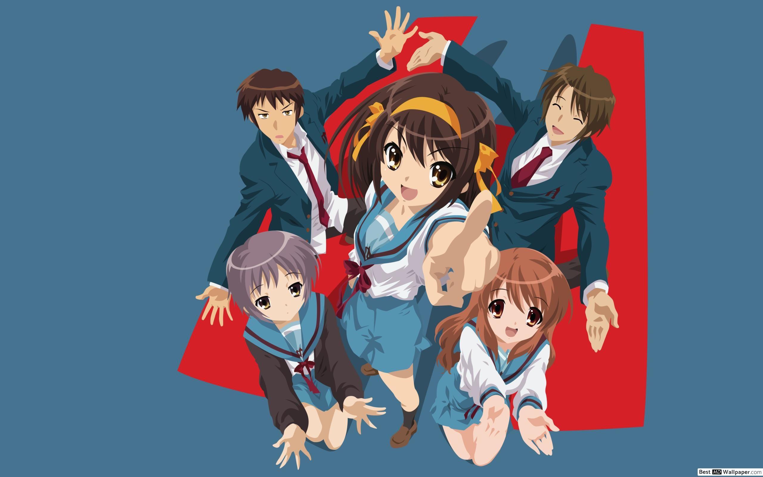 Haruhi Suzumiya Wallpapers - Top Free Haruhi Suzumiya Backgrounds ...
