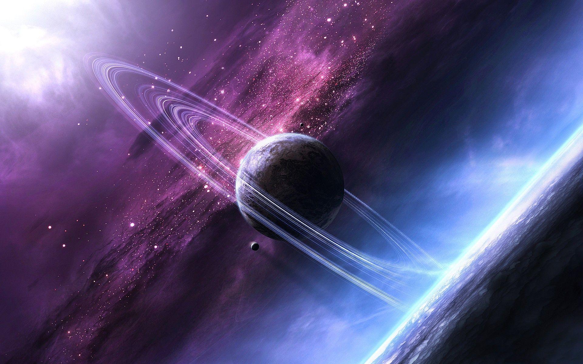 3D Saturn Wallpapers - Top Free 3D Saturn Backgrounds - WallpaperAccess