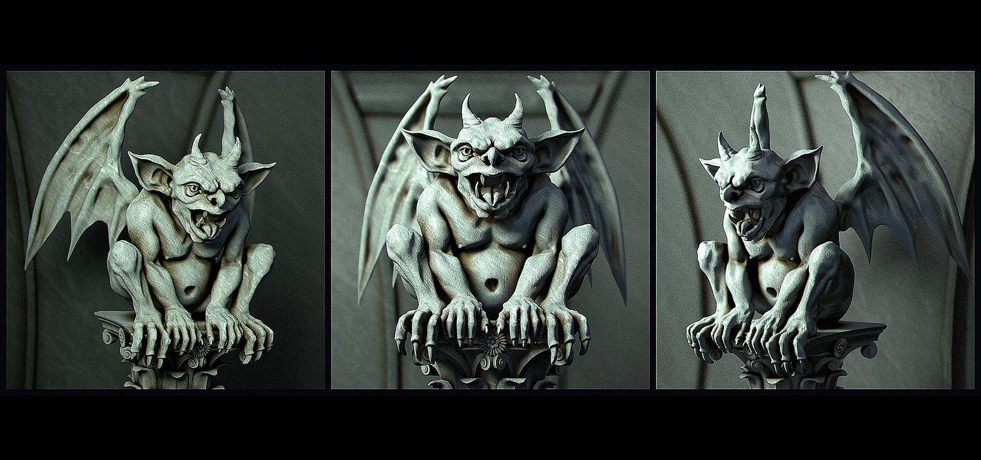 Gargoyle Wallpapers - Top Free Gargoyle Backgrounds - WallpaperAccess