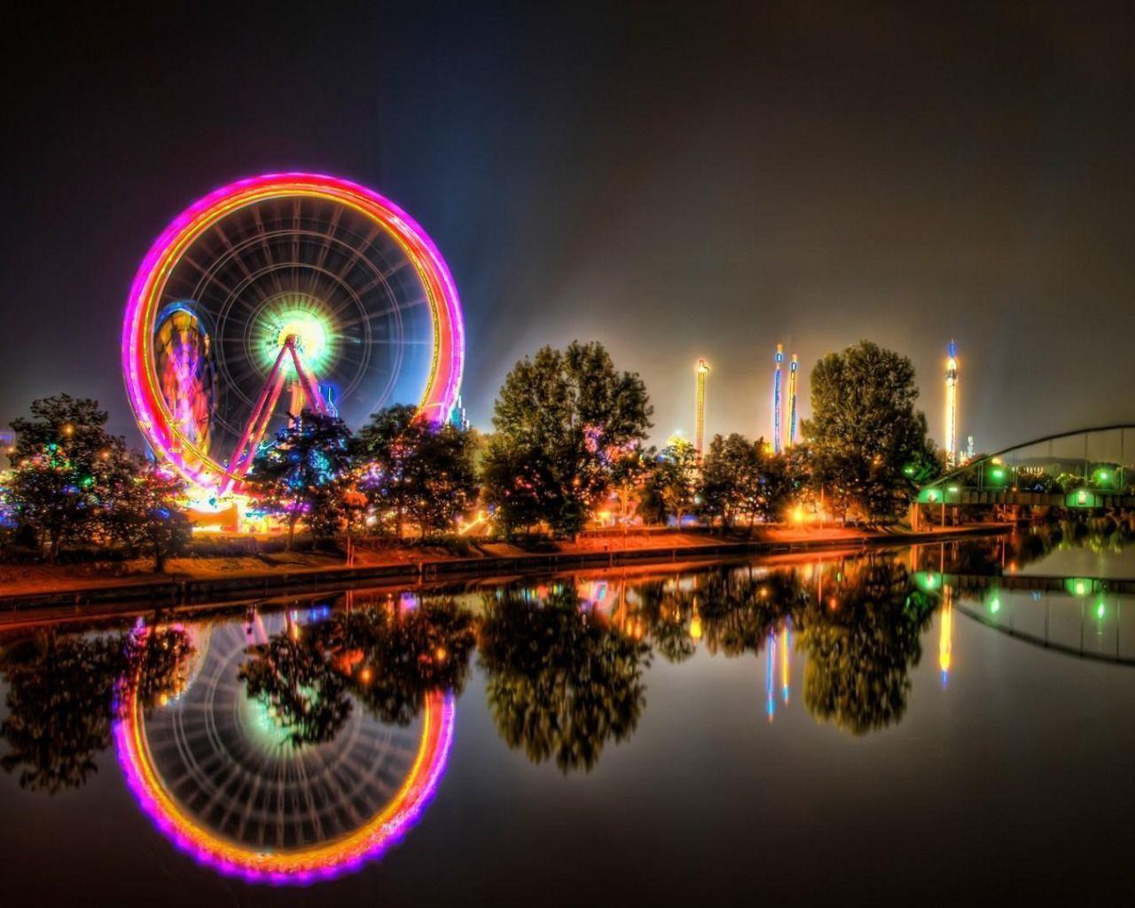 Amusement Park Wallpapers - Top Free Amusement Park Backgrounds ...