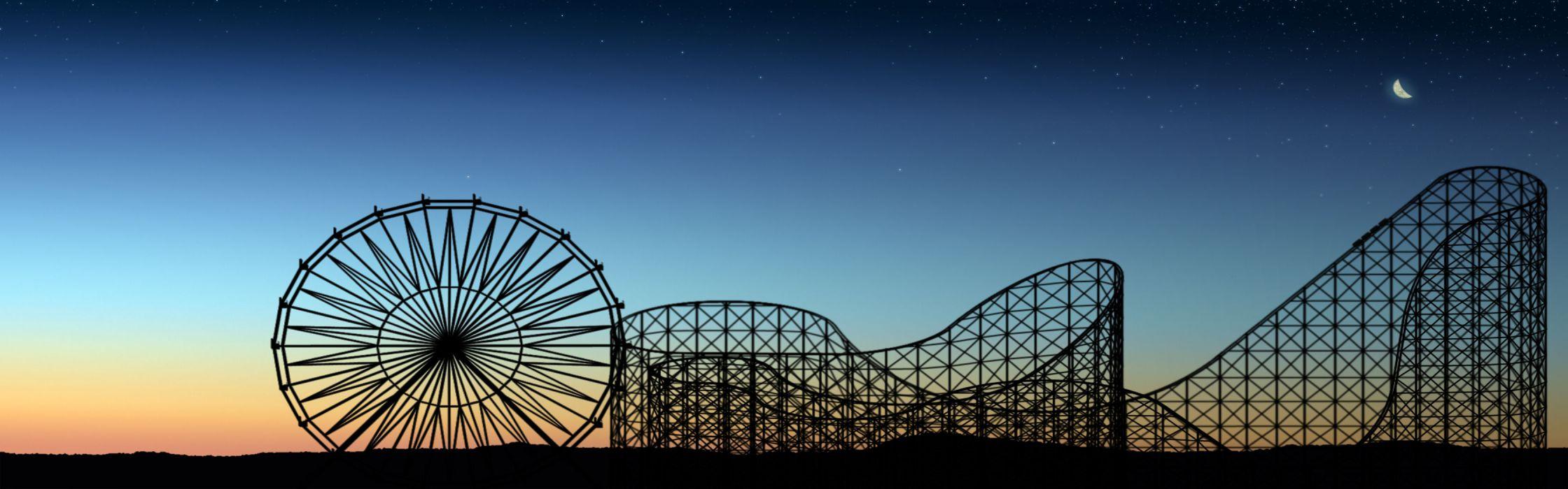 Roller Coaster Wallpapers - Top Free Roller Coaster Backgrounds ...