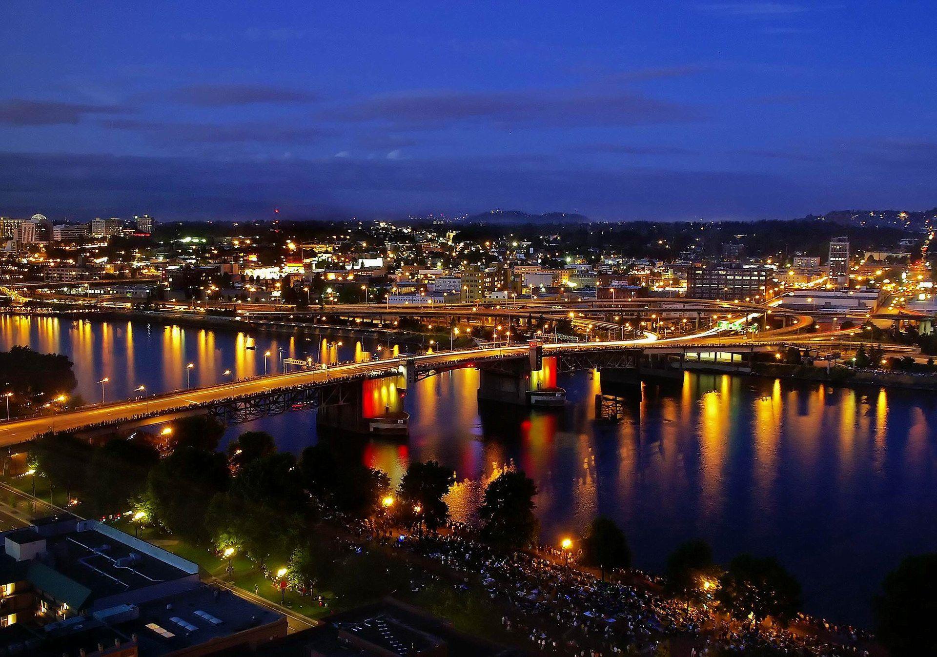Portland Skyline Wallpapers - Top Free Portland Skyline Backgrounds ...