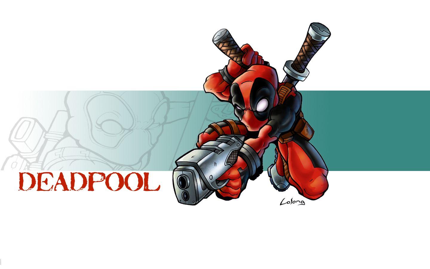 Cartoon Deadpool Wallpapers - Top Free Cartoon Deadpool Backgrounds ...