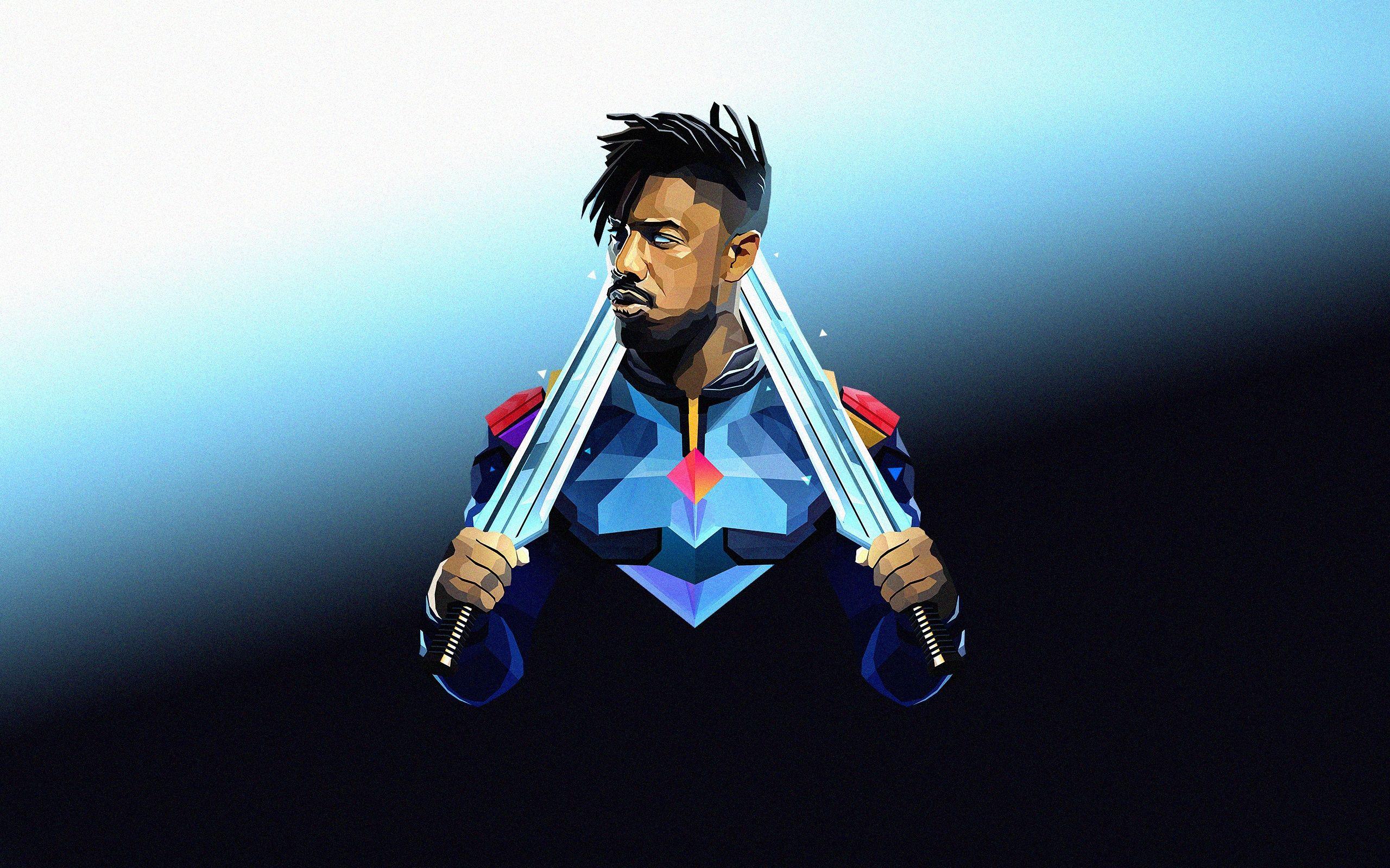 Erik Killmonger Wallpapers - Top Free Erik Killmonger Backgrounds ...