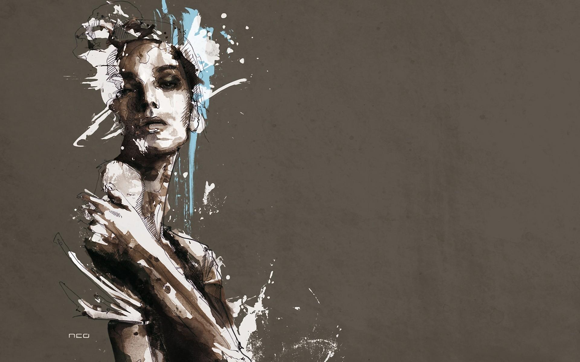 Abstract Woman Wallpapers - Top Free Abstract Woman Backgrounds ...