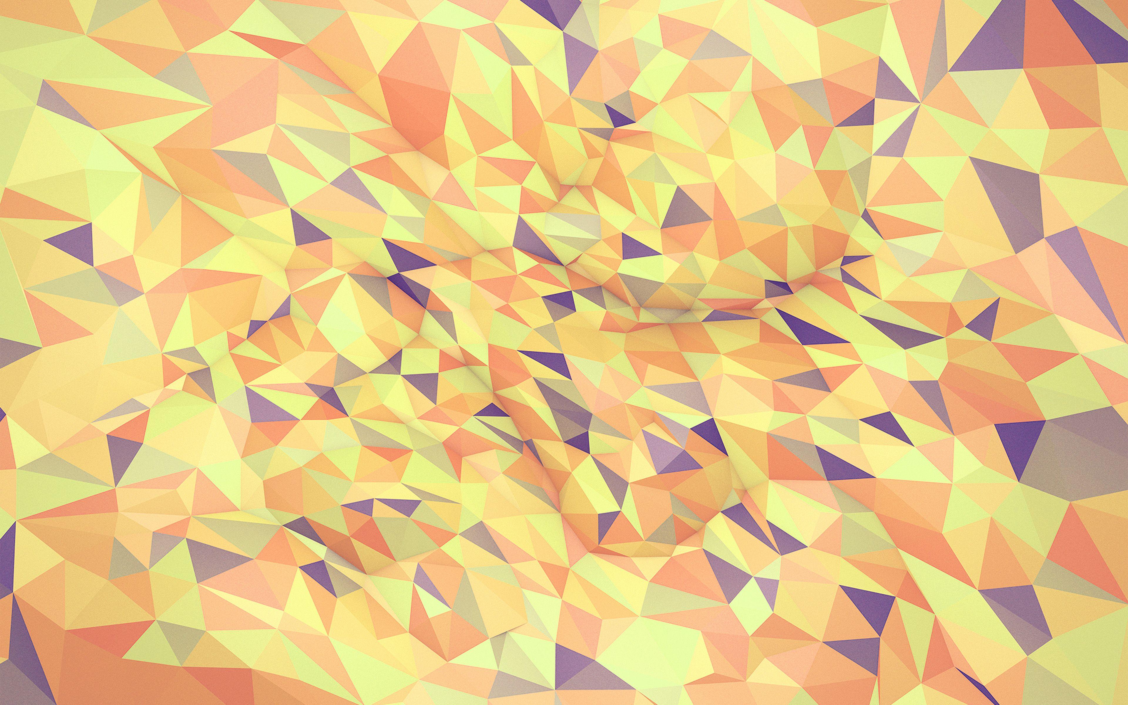 Yellow Polygon Wallpapers - Top Free Yellow Polygon Backgrounds ...