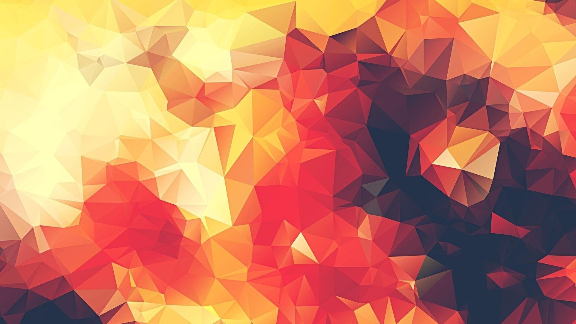 Yellow Polygon Wallpapers - Top Free Yellow Polygon Backgrounds ...