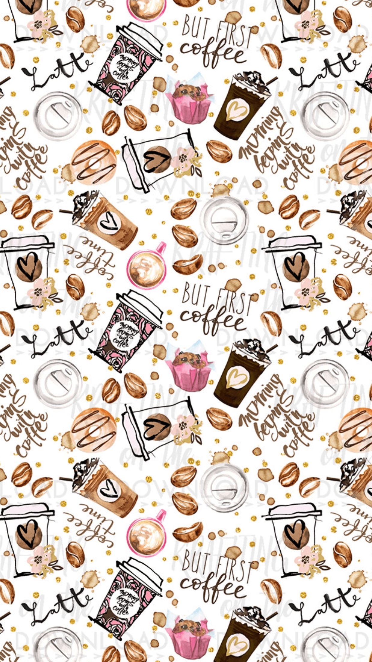 Cartoon Coffee Wallpapers - Top Free Cartoon Coffee Backgrounds ...