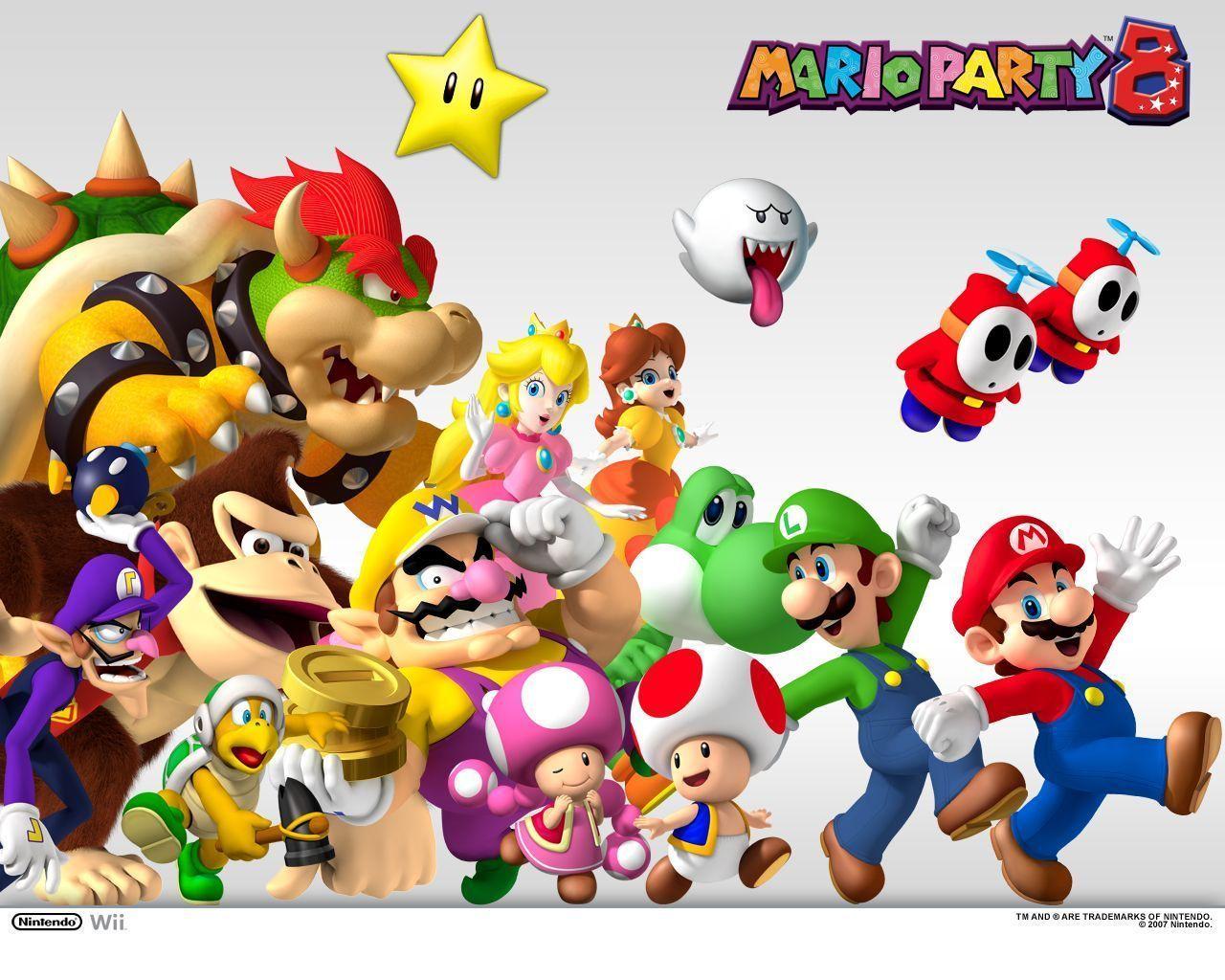 Mario Party Wallpapers - Top Free Mario Party Backgrounds - WallpaperAccess