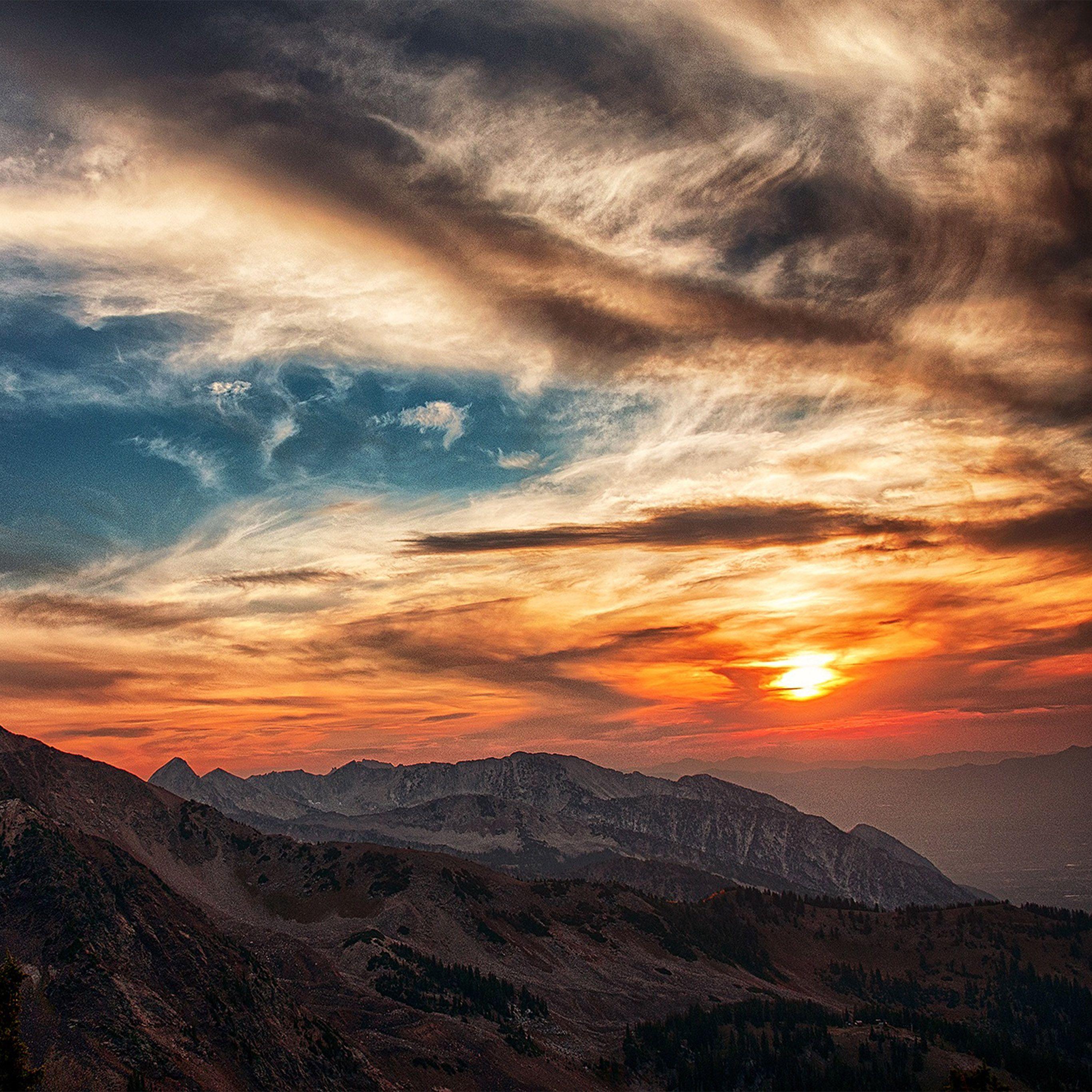 Sunset Mountains Wallpapers - Top Free Sunset Mountains Backgrounds ...