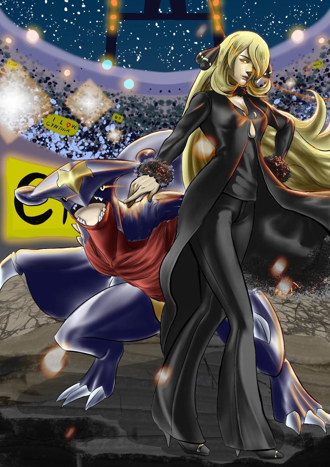 Pokemon Cynthia Wallpapers - Top Free Pokemon Cynthia Backgrounds ...