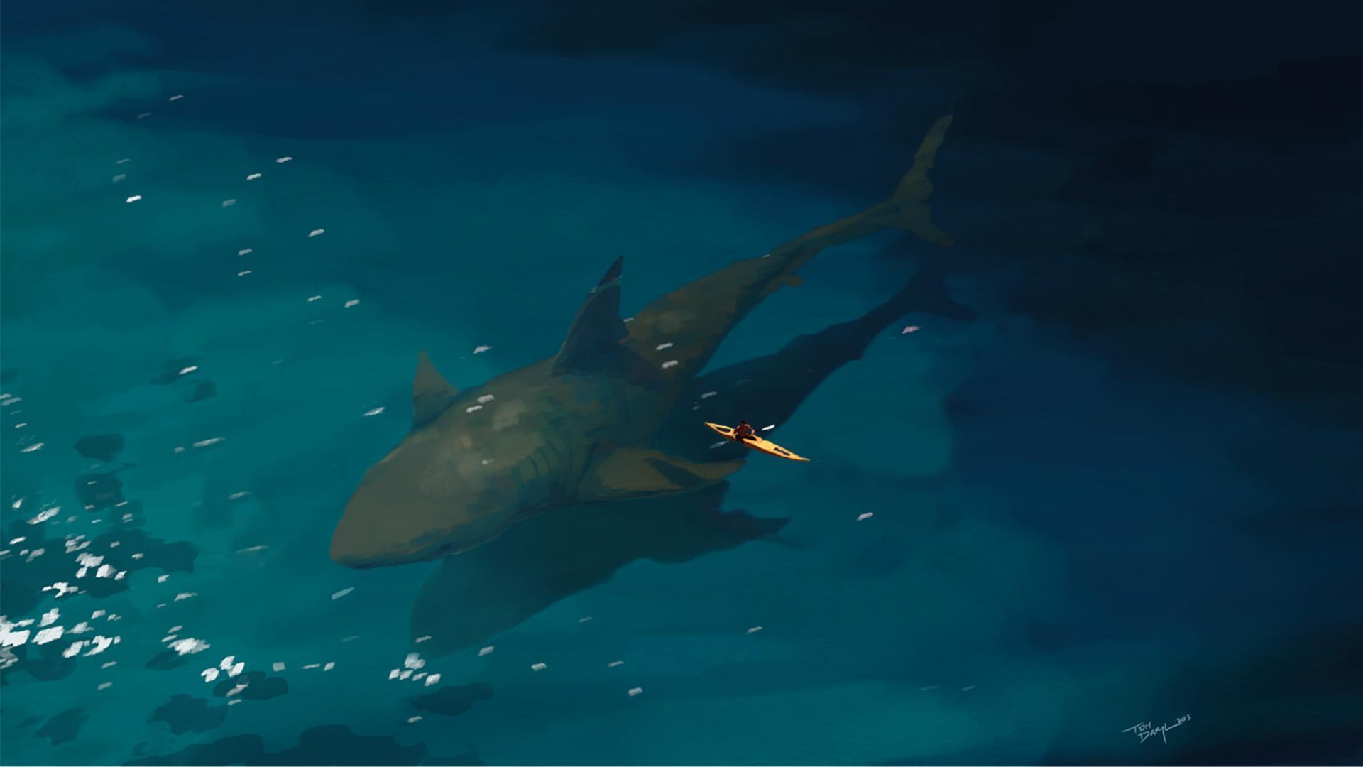 Megalodon Wallpapers - Top Free Megalodon Backgrounds - WallpaperAccess