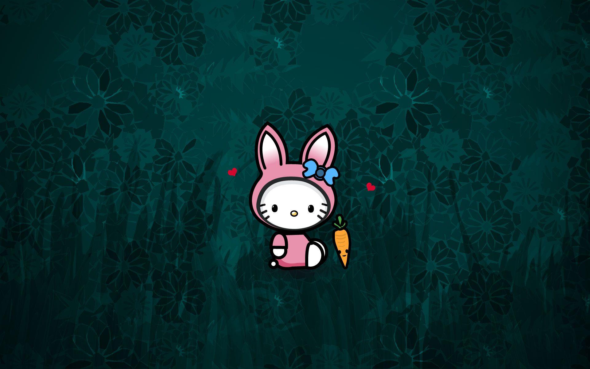 Kawaii Bunny Desktop Wallpapers - Top Free Kawaii Bunny Desktop ...