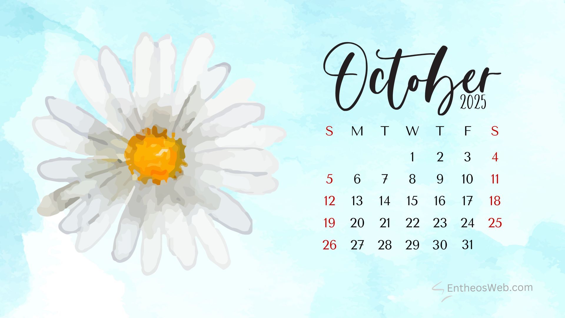 October 2025 Calendar Wallpapers - Top Free October 2025 Calendar ...