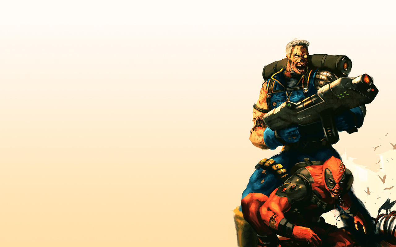 Deadpool Vs Cable Wallpapers - Top Free Deadpool Vs Cable Backgrounds ...