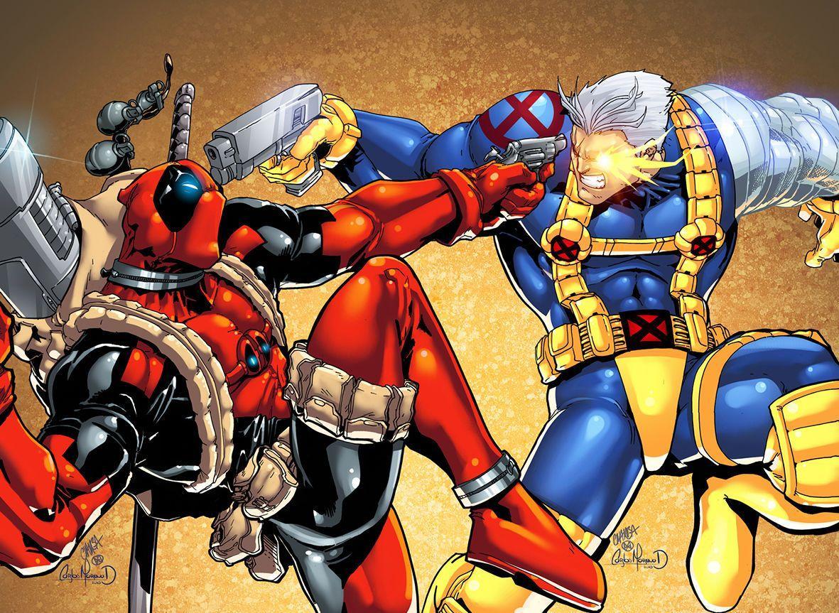 Deadpool Vs Cable Wallpapers - Top Free Deadpool Vs Cable Backgrounds ...
