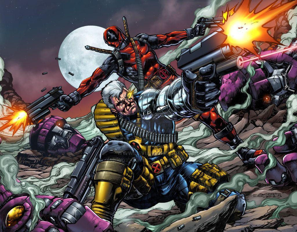 Deadpool Vs Cable Wallpapers - Top Free Deadpool Vs Cable Backgrounds ...