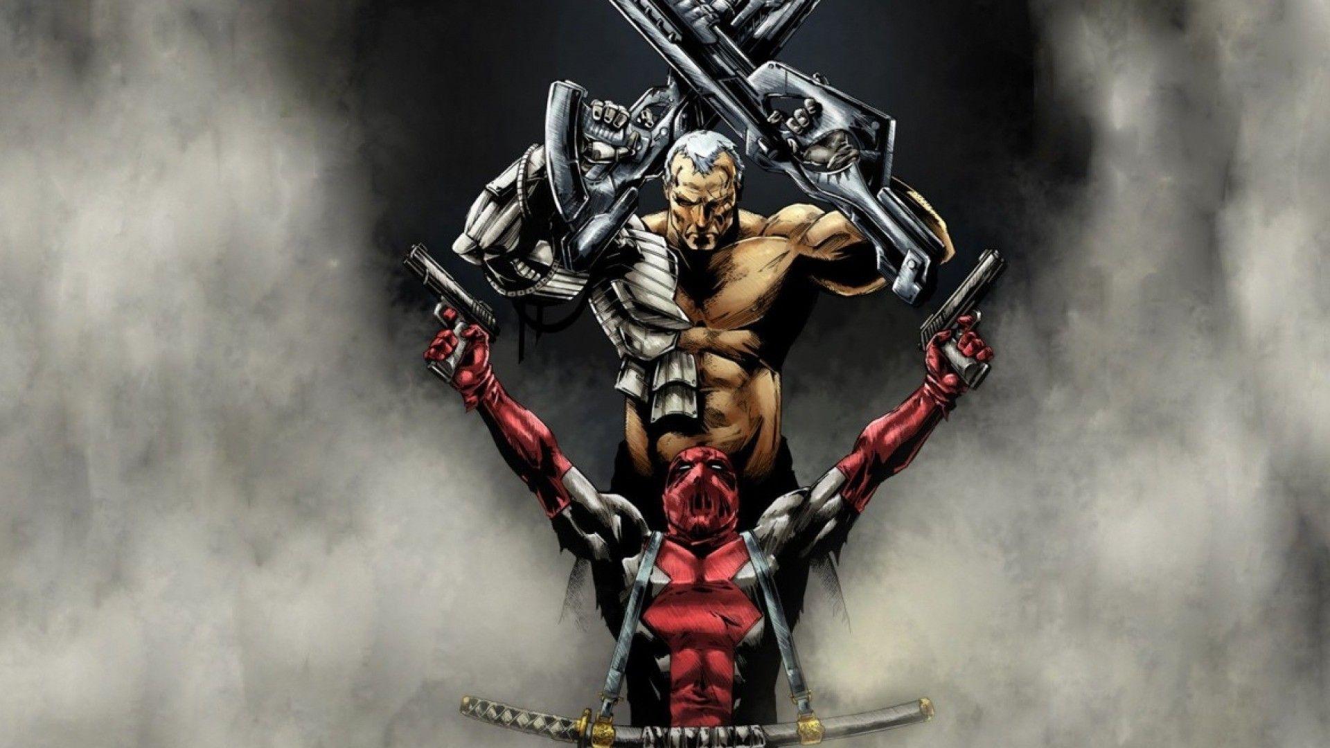 Deadpool Vs Cable Wallpapers - Top Free Deadpool Vs Cable Backgrounds ...