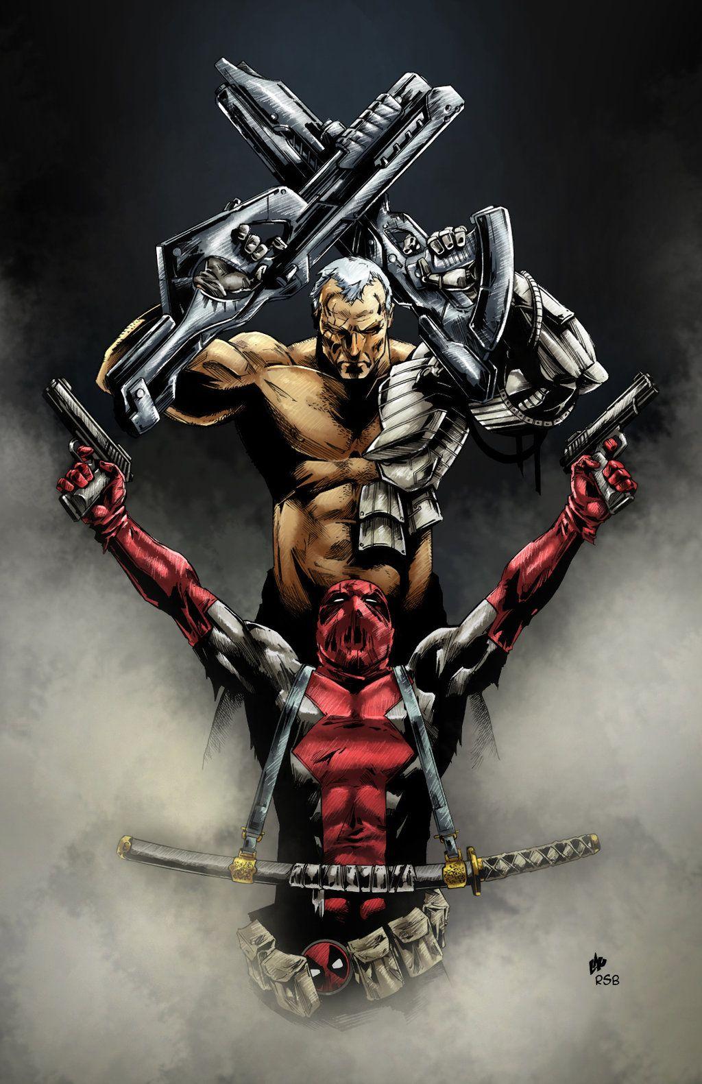 Deadpool Vs Cable Wallpapers - Top Free Deadpool Vs Cable Backgrounds ...