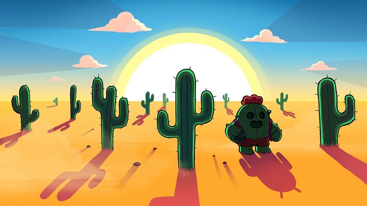 Brawl Stars Spike Wallpapers - Top Free Brawl Stars Spike Backgrounds ...