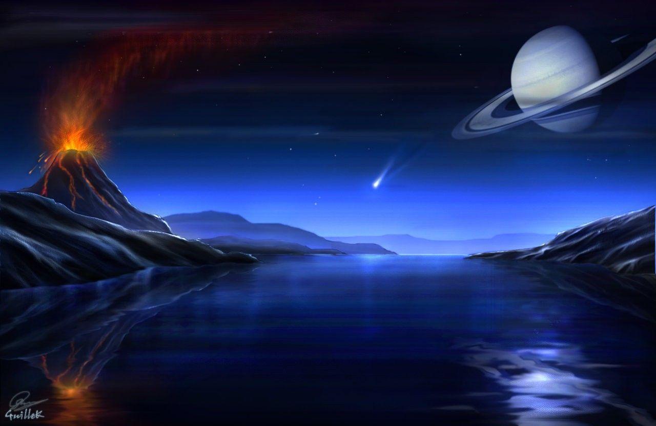 Titan Moon Wallpapers - Top Free Titan Moon Backgrounds - WallpaperAccess