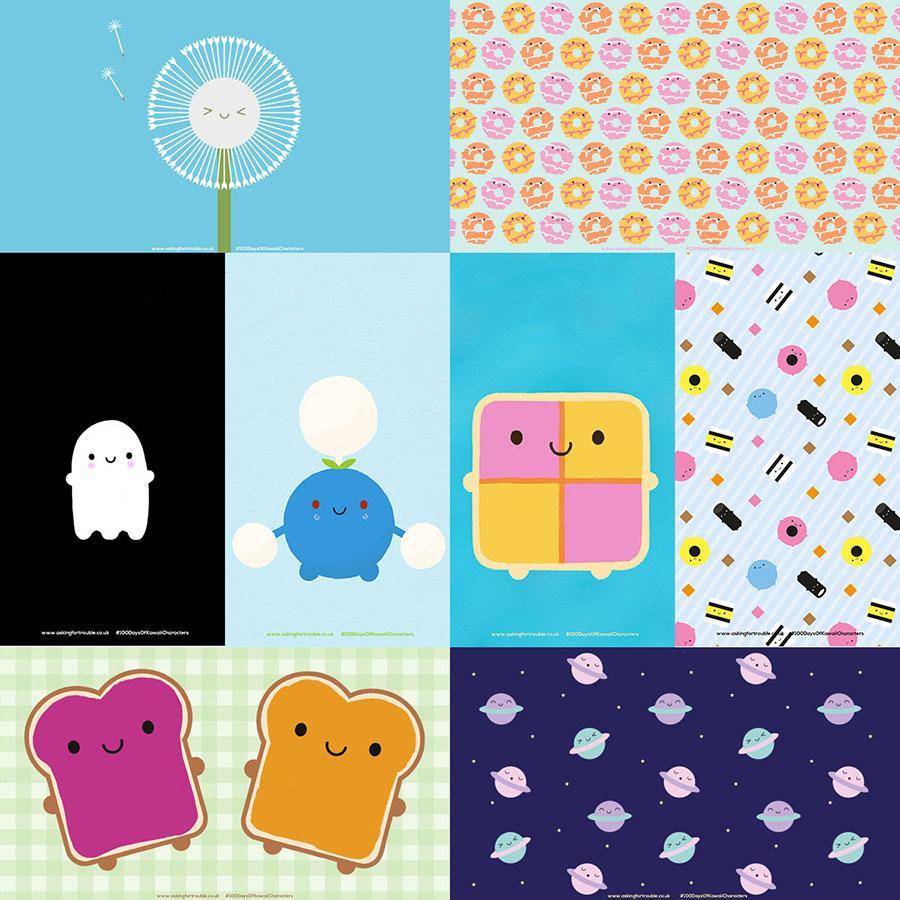 Kawaii Characters Wallpapers - Top Free Kawaii Characters Backgrounds ...