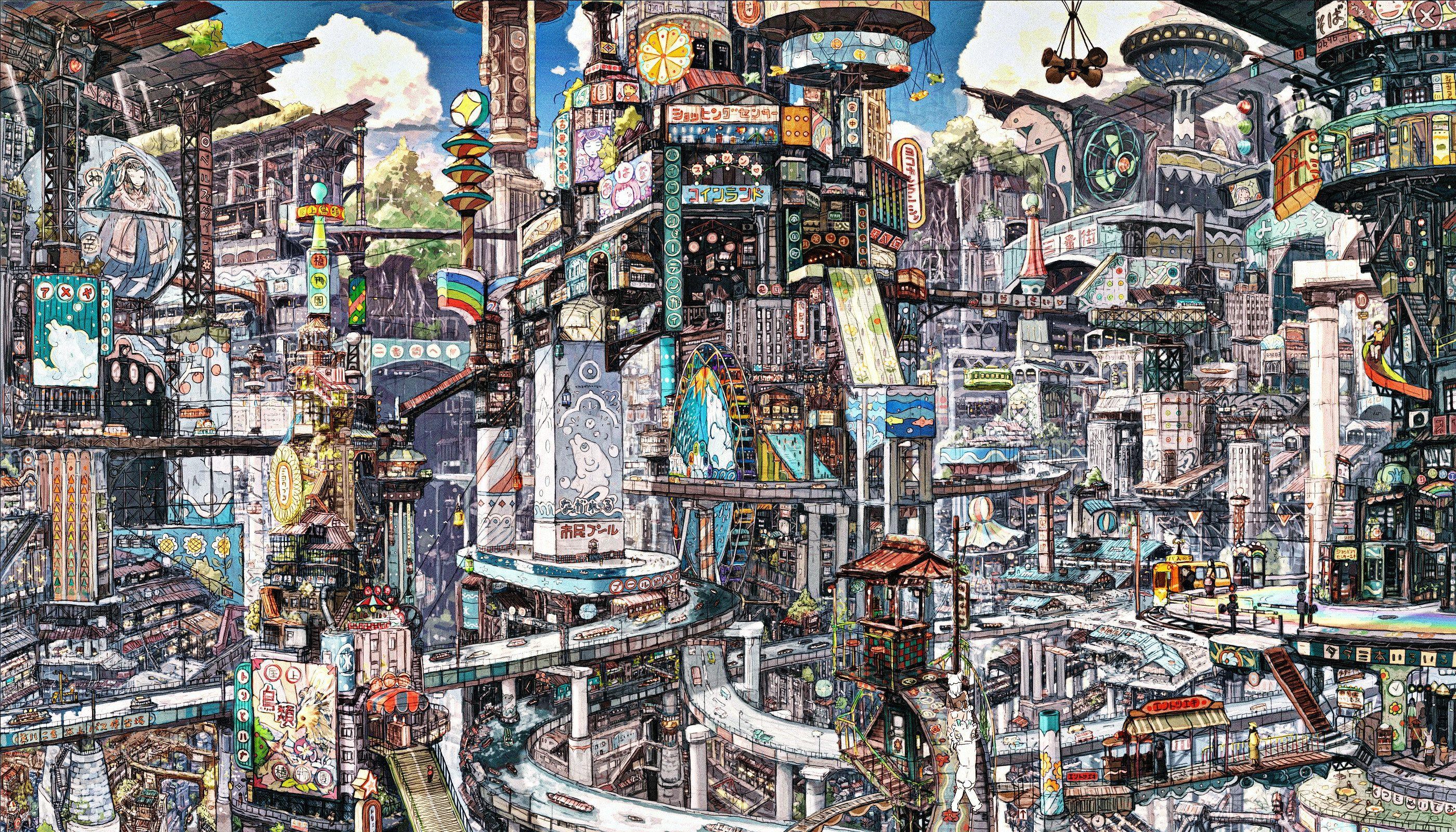 Busy City Wallpapers - Top Free Busy City Backgrounds - WallpaperAccess