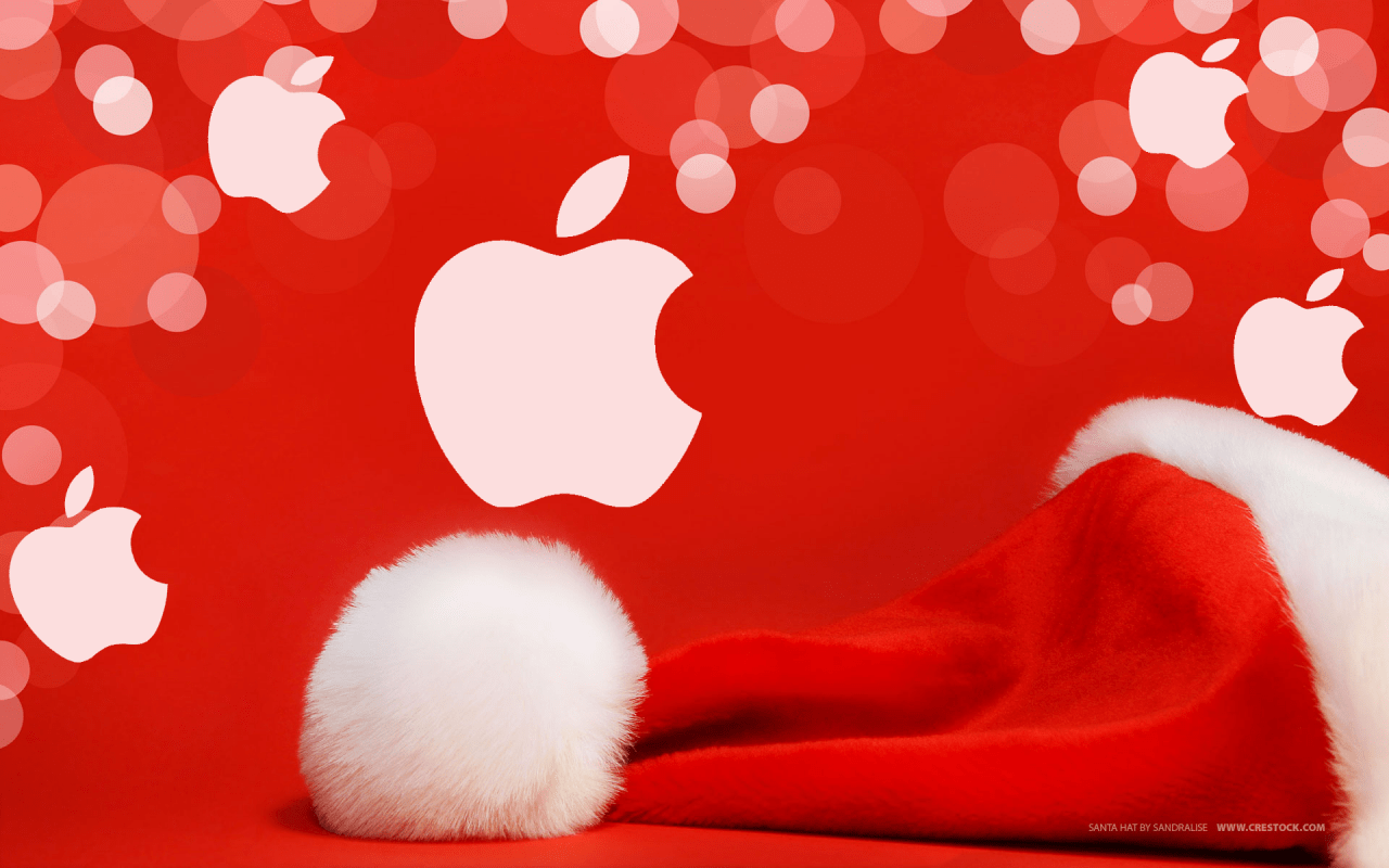 Apple Christmas Wallpapers - Top Free Apple Christmas Backgrounds ...
