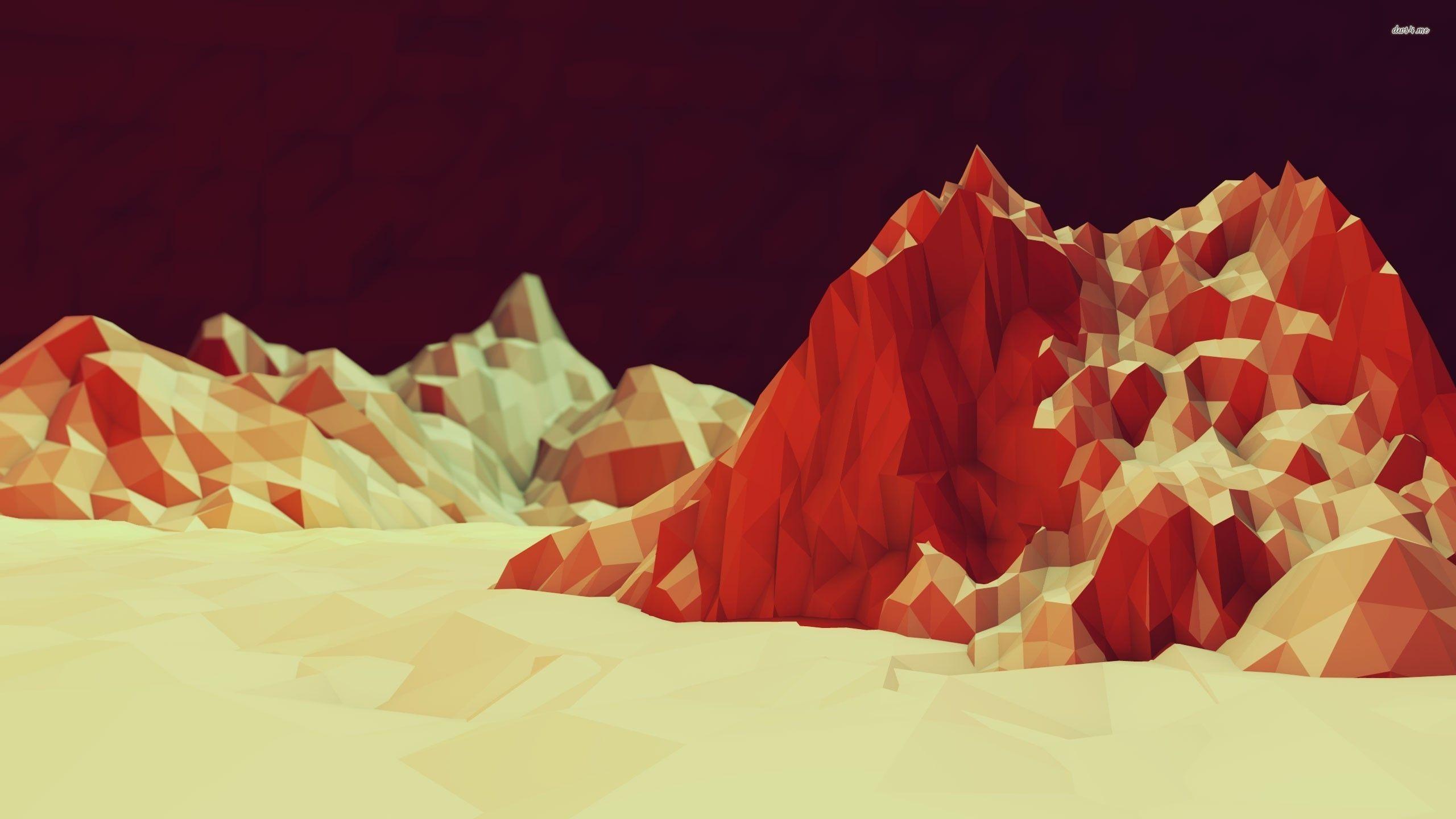 Polygon Mountain Wallpapers - Top Free Polygon Mountain Backgrounds ...