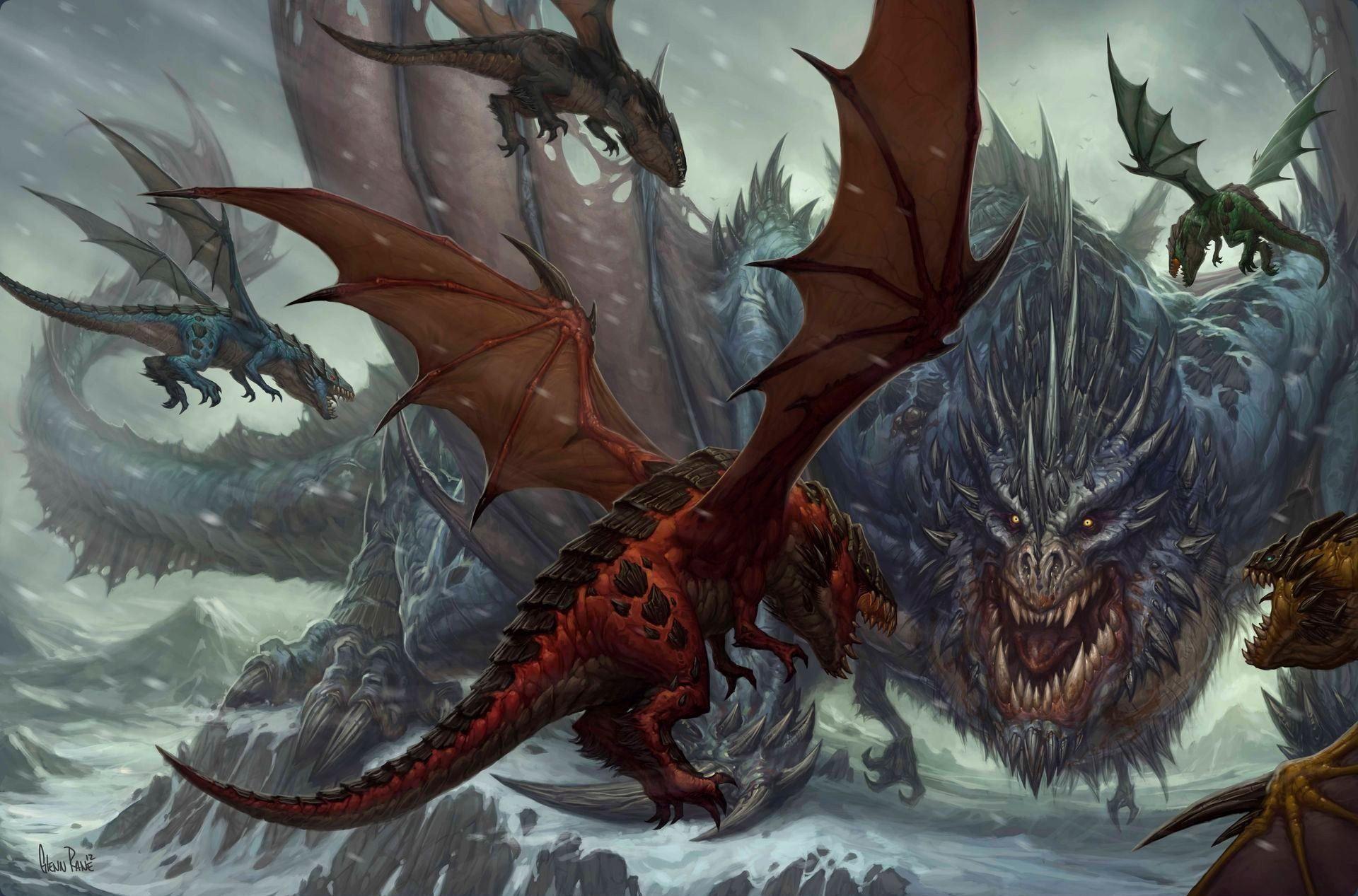 World of Warcraft Dragon Wallpapers - Top Free World of Warcraft Dragon ...