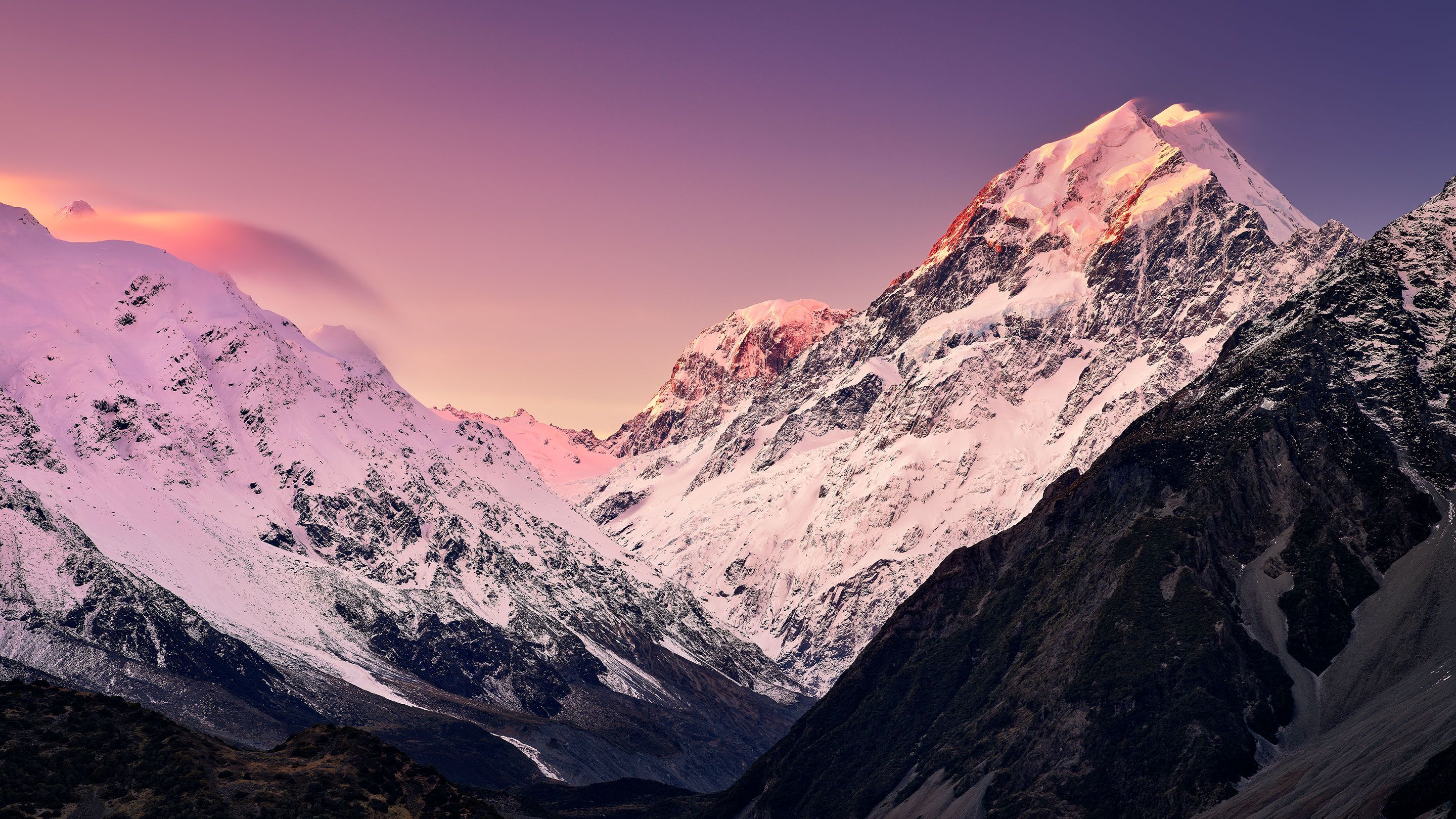 Mount Cook Wallpapers - Top Free Mount Cook Backgrounds - WallpaperAccess