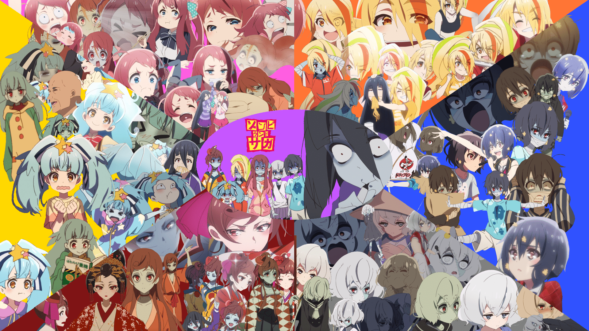 Zombie Land Saga Wallpapers - Top Free Zombie Land Saga Backgrounds ...