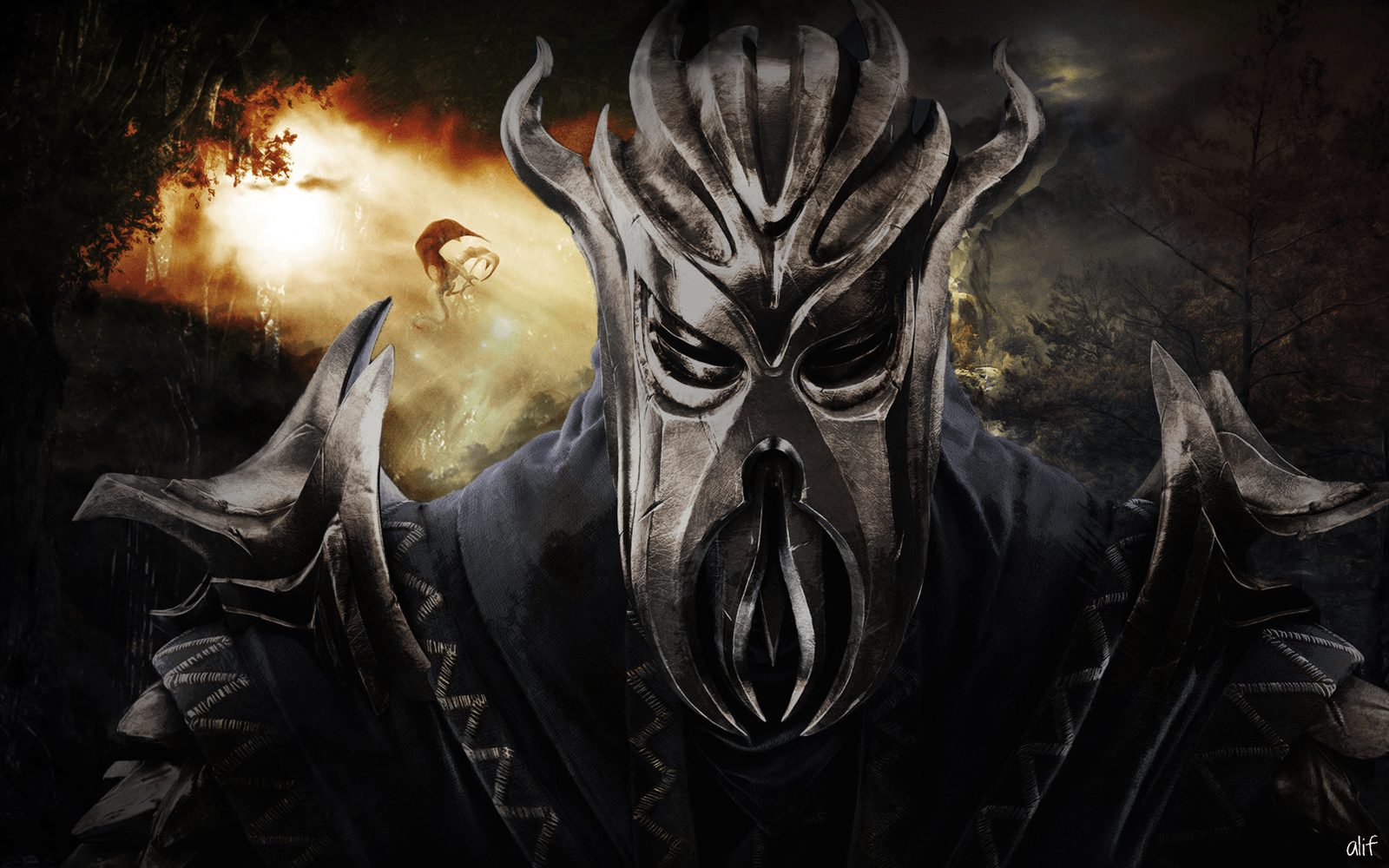 Miraak Wallpapers - Top Free Miraak Backgrounds - WallpaperAccess