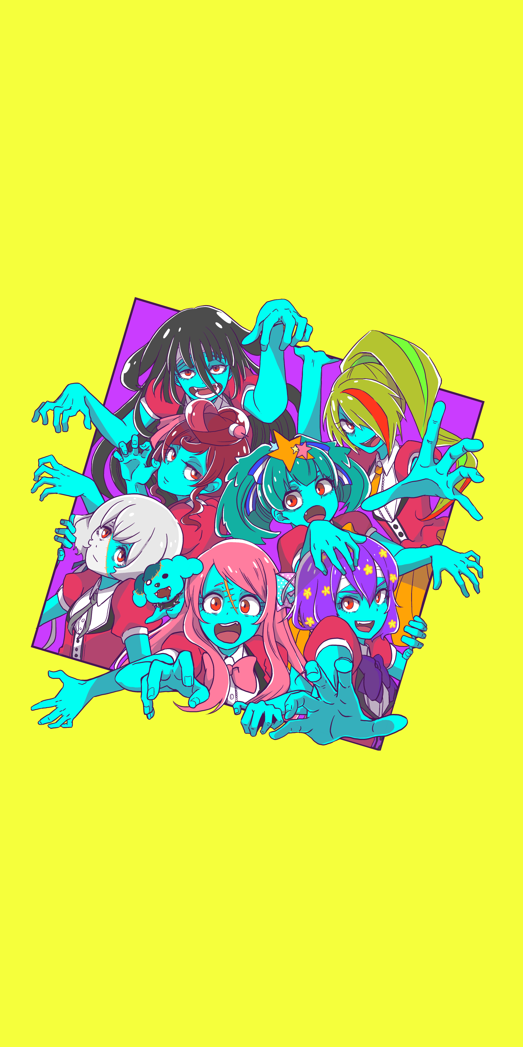 Zombie Land Saga Wallpapers - Top Free Zombie Land Saga Backgrounds ...