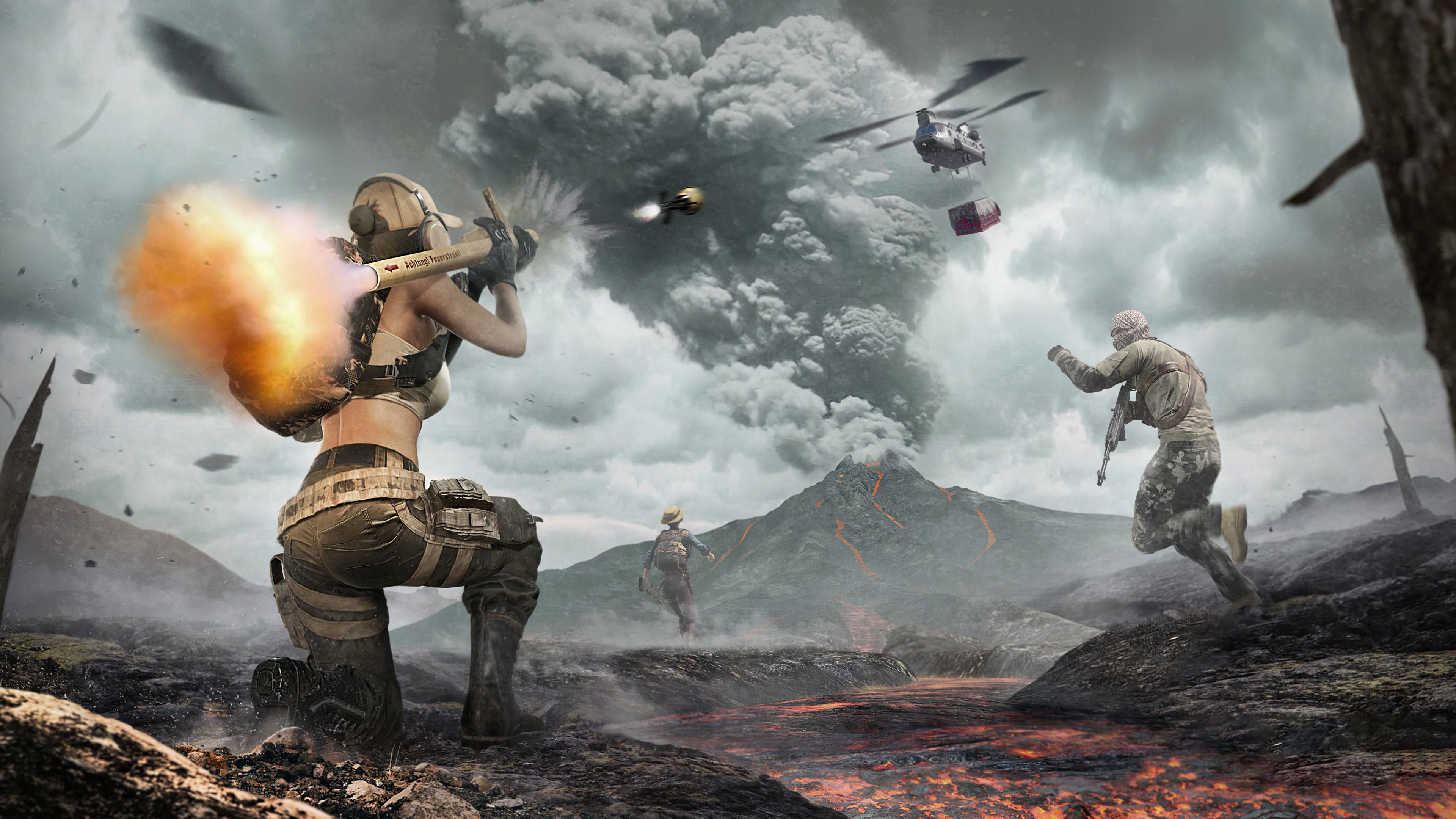 Pubg Fight Wallpapers - Top Free Pubg Fight Backgrounds - WallpaperAccess