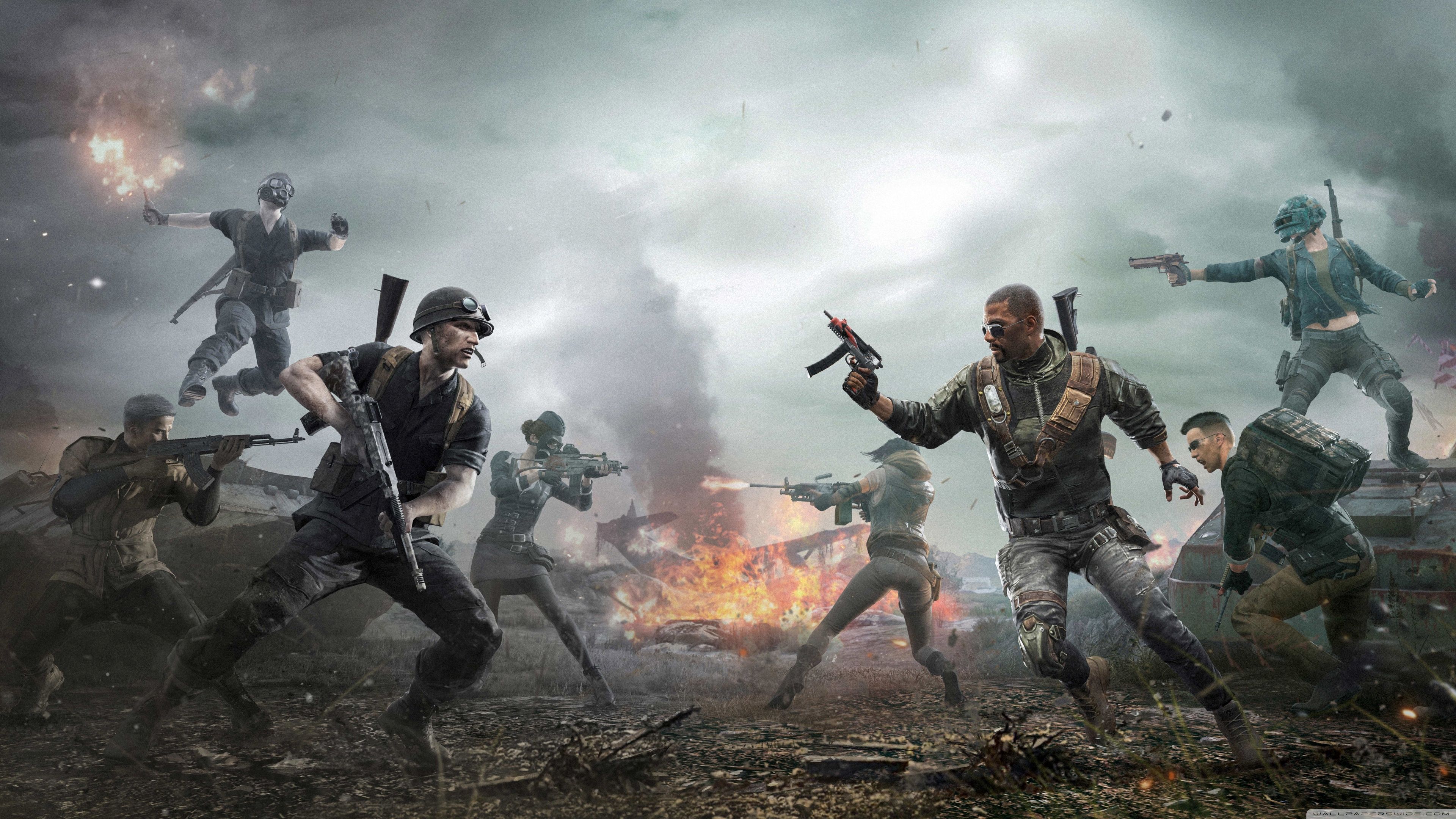 Pubg Fight Wallpapers - Top Free Pubg Fight Backgrounds - WallpaperAccess