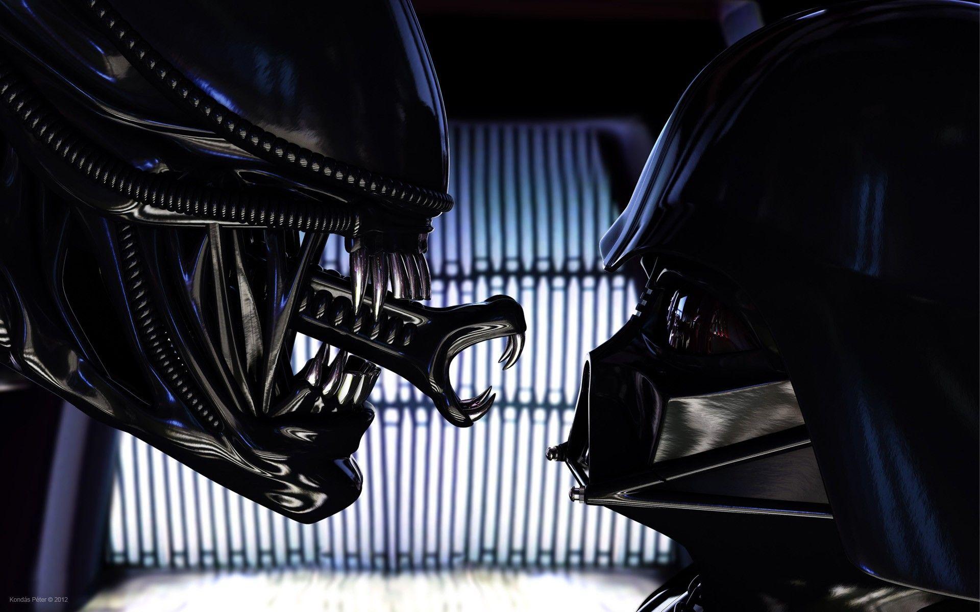 Darth Vader Vs Aliens Wallpapers - Top Free Darth Vader Vs Aliens ...