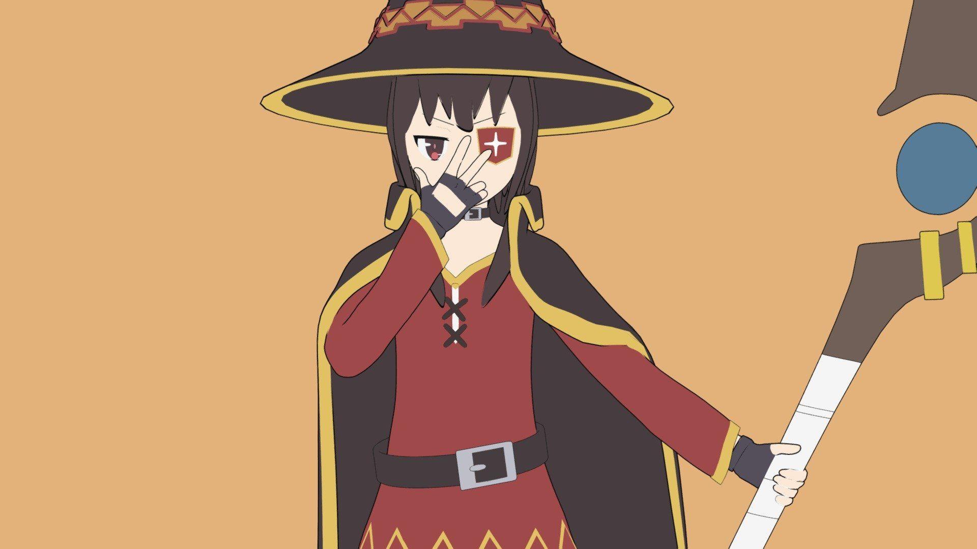 Megumin 3D Wallpapers - Top Free Megumin 3D Backgrounds - WallpaperAccess