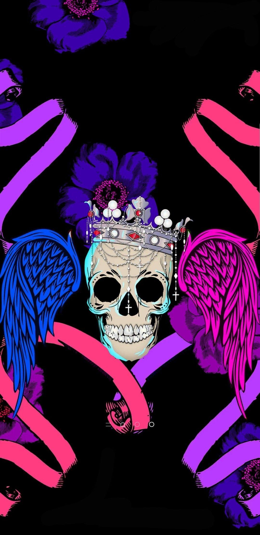 Queen Skull Wallpapers - Top Free Queen Skull Backgrounds - WallpaperAccess