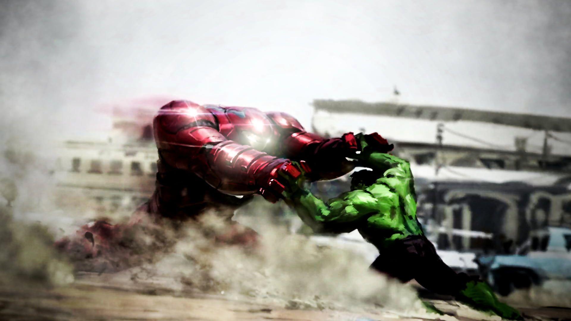 Hulk Vs Iron Man Wallpapers - Top Free Hulk Vs Iron Man Backgrounds ...